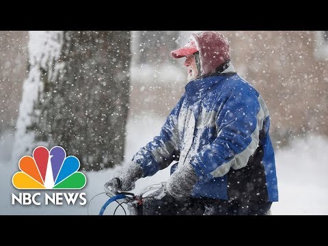 Weather ‘Bomb Cyclone’ Threatens East Coast, Bringing Snow, Cold, Ice | NBC News