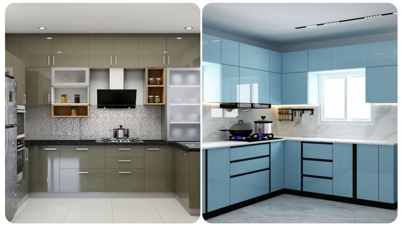 100 Modular Kitchen Design Ideas 2026 Open Kitchen Cabinet Colors Modern Home Interior Design Ideas