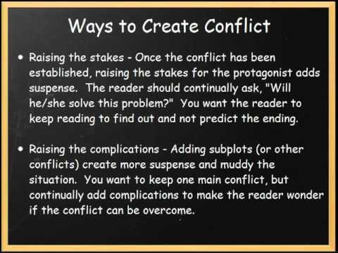 Creating Conflict in a Story