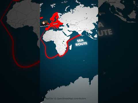 How Vasco Da Gama came to india? Sea route of Vasco da gama #indiangeography #vascodagama #upsc