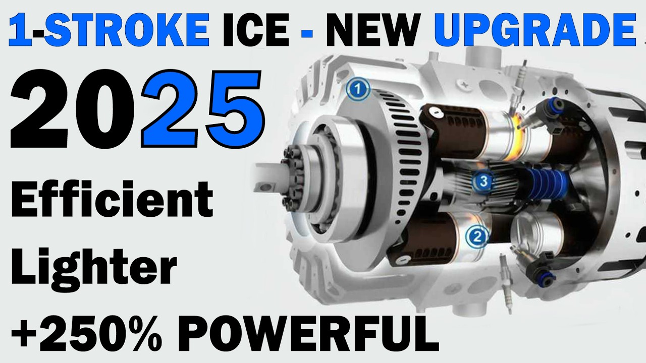 250% MORE POWER! Two NEW 1-Stroke Engines by InnEngine - How Work?