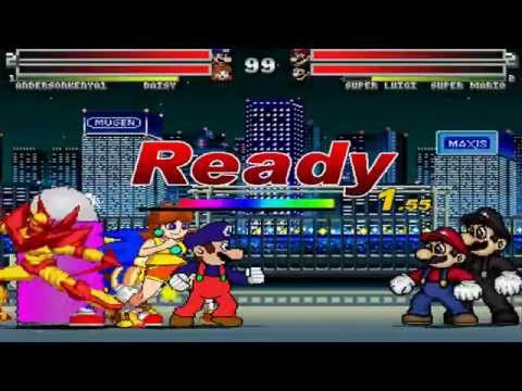 Team andersonkenya1 vs Team HJ Milky MUGEN Request 4v4 Battle!!!