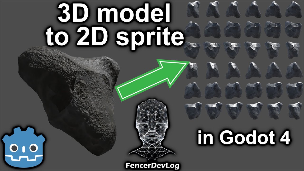 One-click 3D model to 2D sprite in Godot 4.4 (tutorial) - Tutorials - Godot Forum