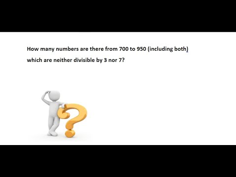 How many numbers are there from 700 to 950(including both ) which are neither div.by 3 nor 7.?