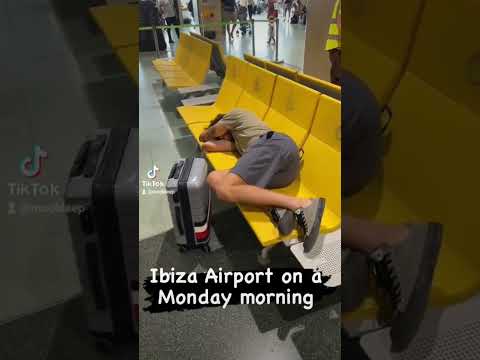Aftermath at Ibiza Airport π.... we know the feeling........ #darlesflow #ibiza #afterparty