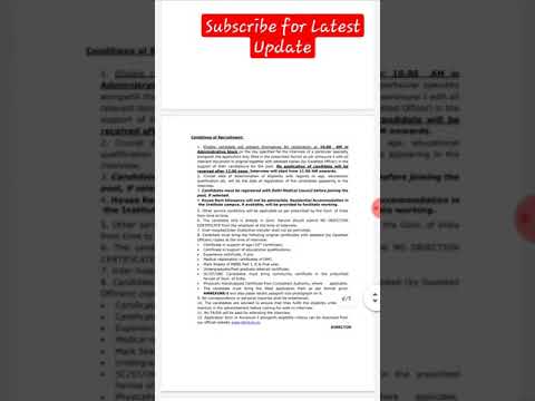 NITRD Delhi Recruitment for Senior Resident Post