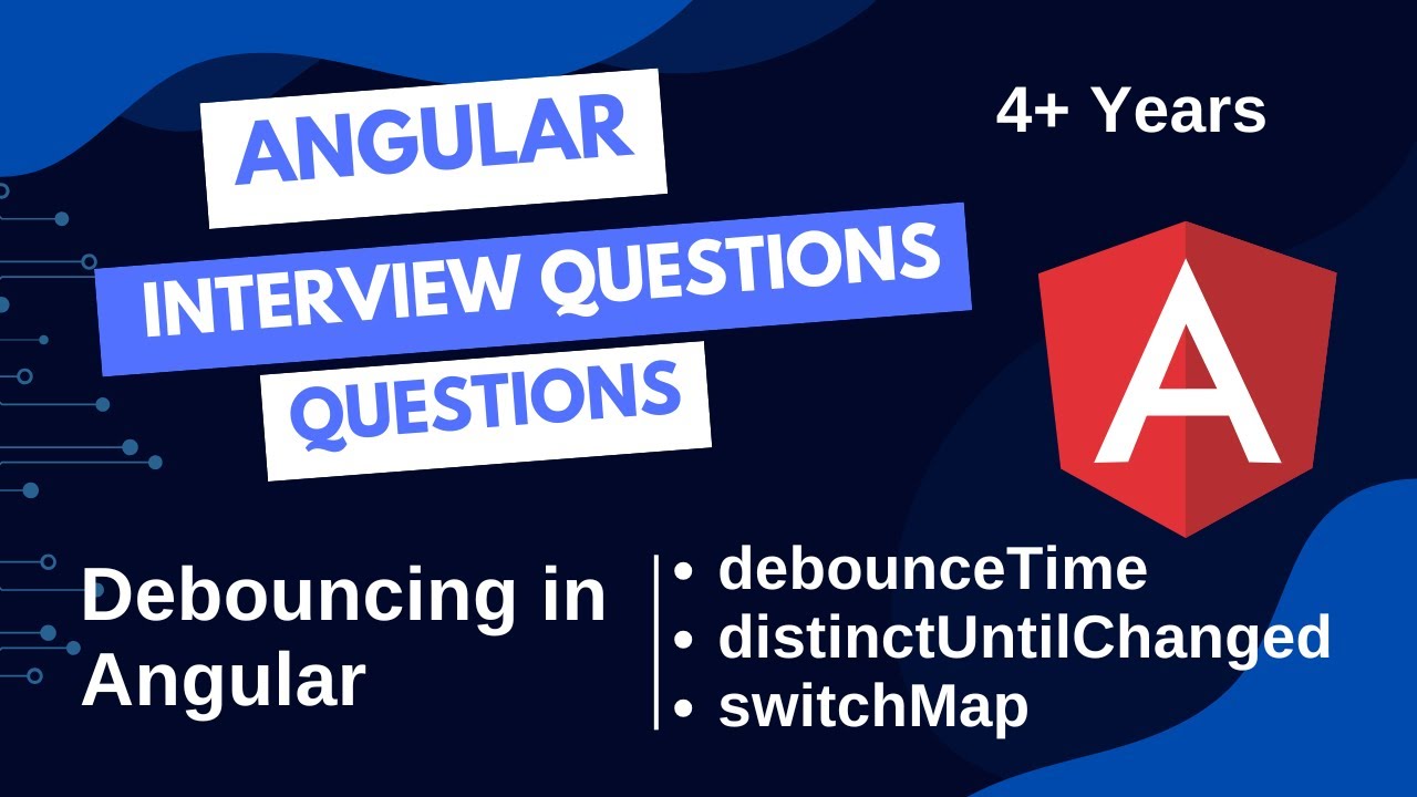 Debounce, Filter & API Calls in Angular  | Angular Interview Questions Explained 🚀