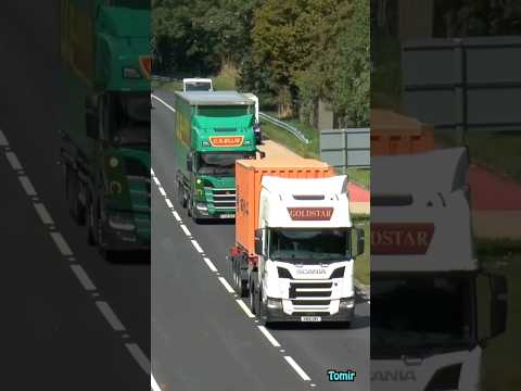 SCANIA *Goldstar* & *C.S. Ellise Group LTD* A1(M) motorway #truckspotting #lkw #tomir