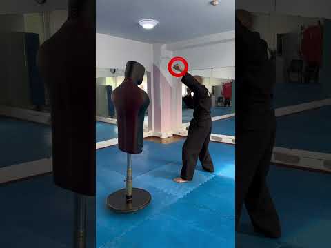 Tutorial: Revers side kick🥋 #lesson #kickboxing #taekwondo #fighter #training #funny