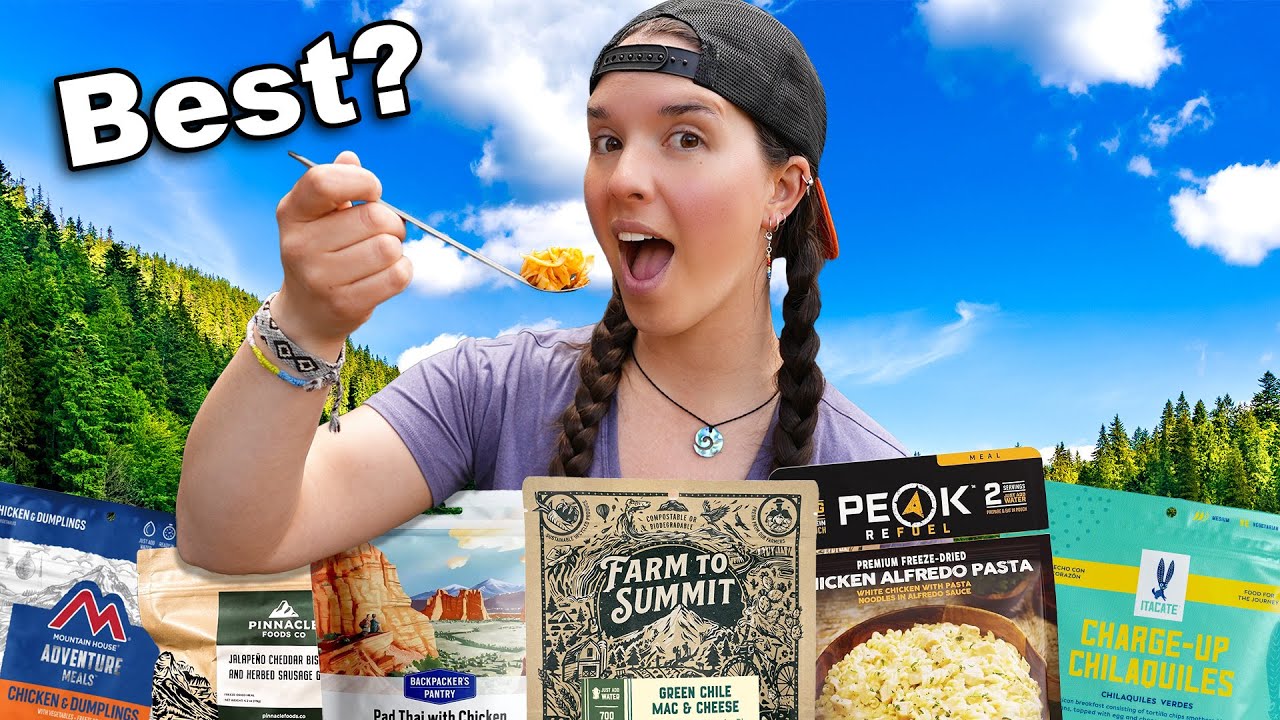 I Taste Tested Popular Backpacking Meals!