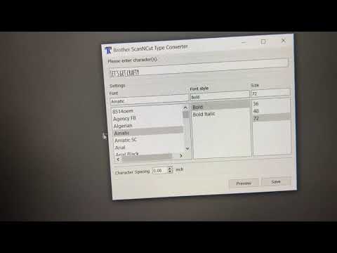 Quick Tip: ScanNCut text converter tool