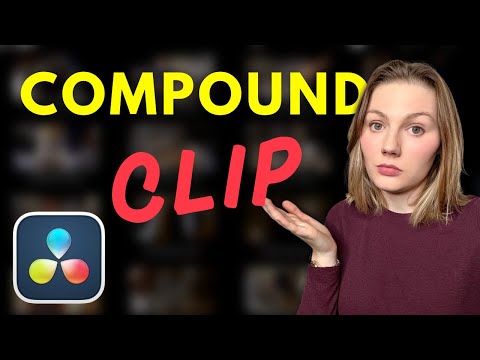 How to make a compound clip in DaVinci Resolve