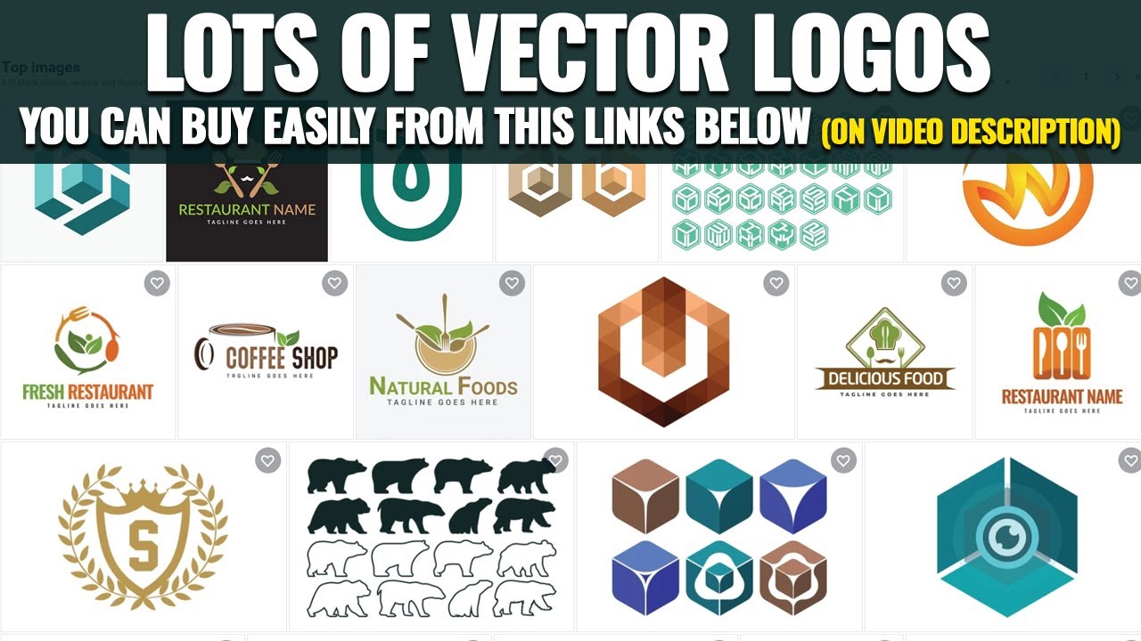 Shutterstock Vector Logo Collection #shutterstock #logodesign #graphicdesign #shorts #shortvideo