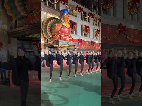 2024 Macy’s Thanksgiving Day Parade Rockette Rehearsals