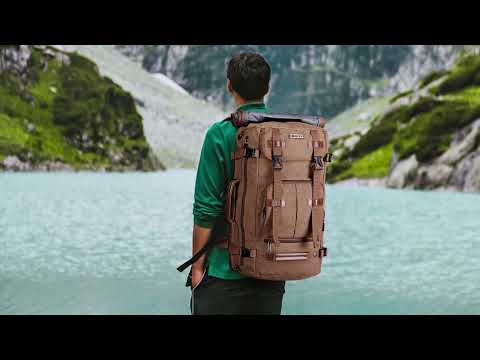Large Carry On Canvas Backpacks For Men Travel Backpack | WITZMAN