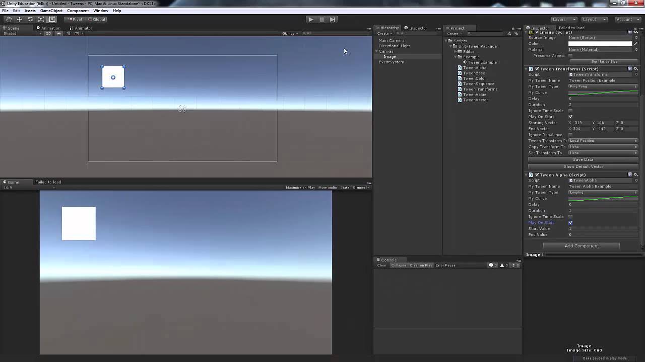 Unity Tween Package Tutorial