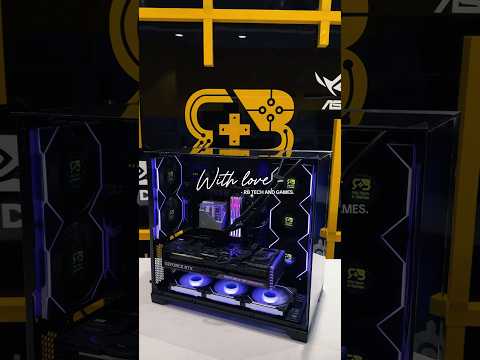 This Lian Li Vision gaming PC build is so beautiful it’ll make your heart skip a beat#gamer #gaming