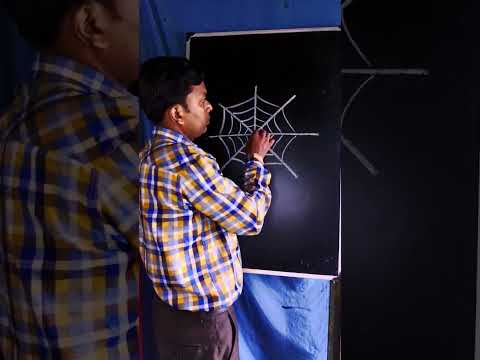 How to draw spider web Step by Step 🕸️//#spiderwebs#shorts#art#drawing#viral#youtubeshorts