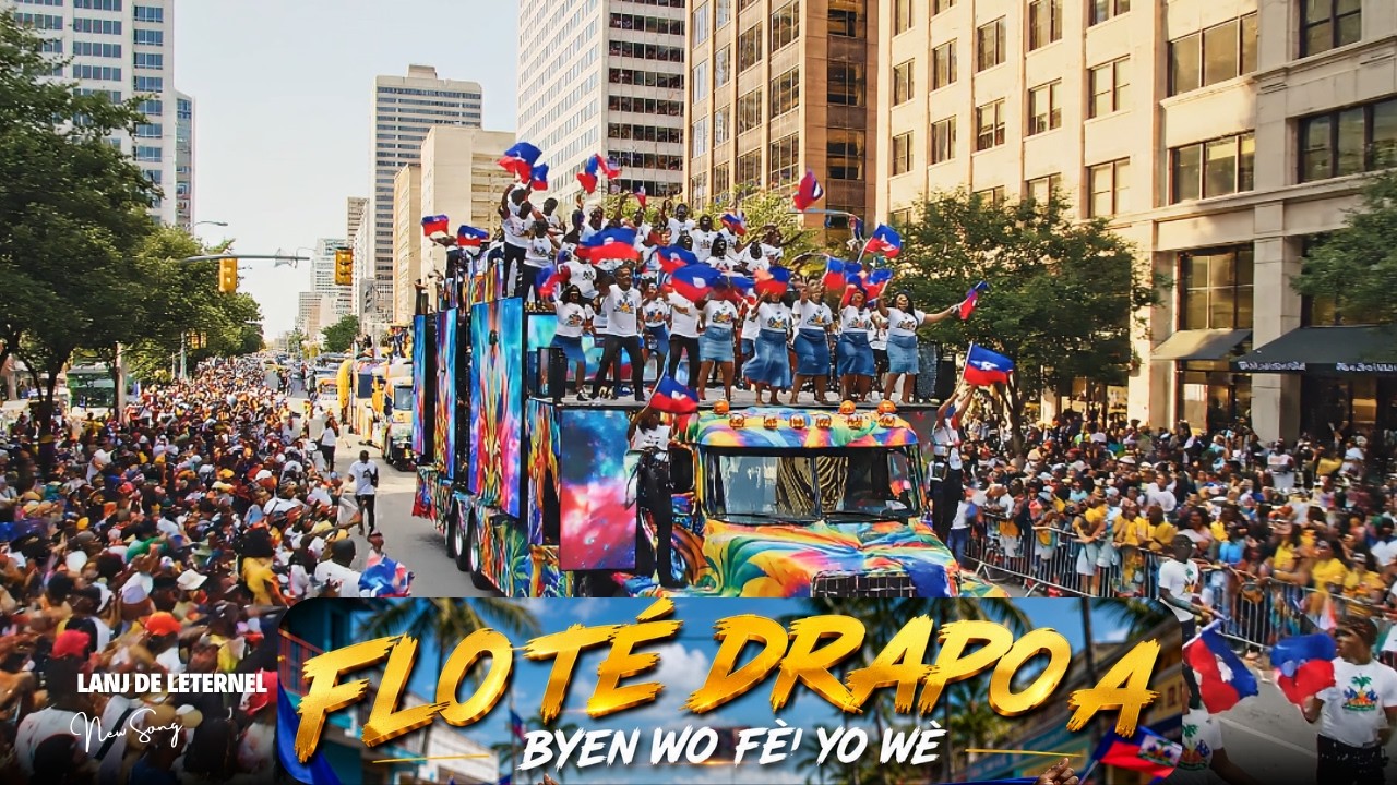 FLOTÉ DRAPO A — AYITI REVEYÉW (OFFICIAL VIDEO) HAITIAN FLAG DAY 2026 #haiti #haitian #anthem #god