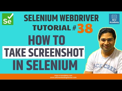 Learn Selenium WebDriver Tutorial 38 How to Take Screenshot in Selenium - Mind Luster