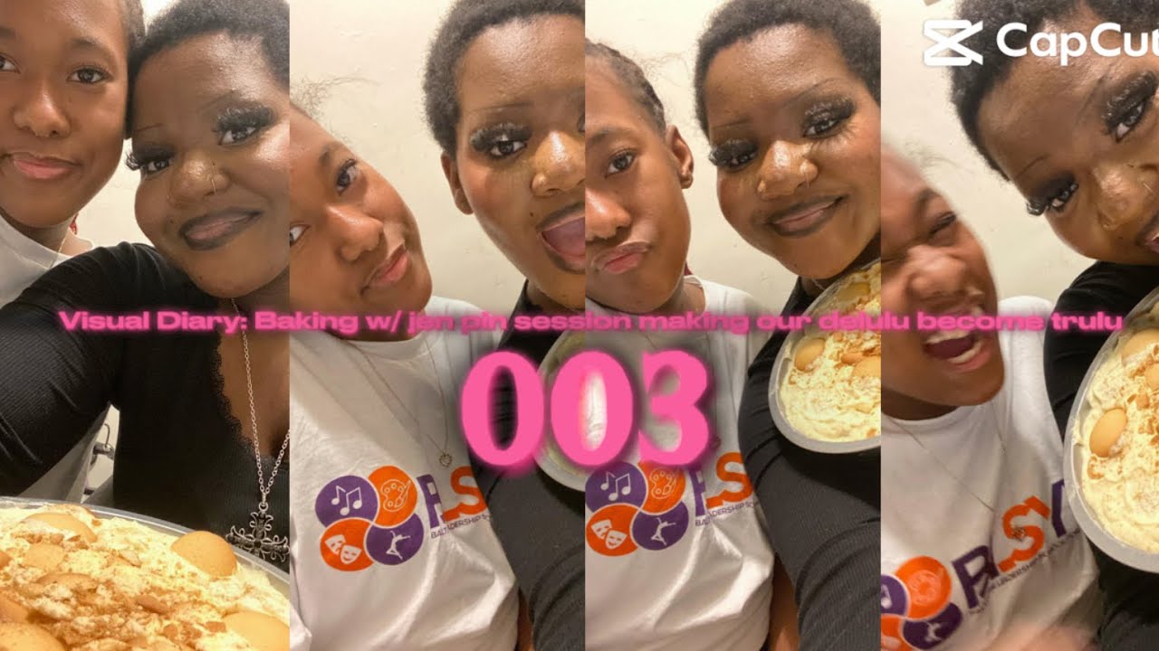 visual diary 003: baking sessions w/ jen pin making our delulu become trulu