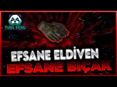 EFSANE ELDİVEN ve BIÇAK KATLADIK - PANDASKİNS KASA AÇILIMI ve PROMO SKİNLER