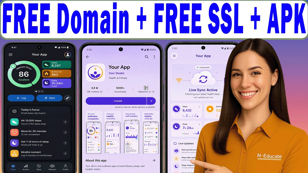 Create Android App with Online Database (No Coding AI Does it All)