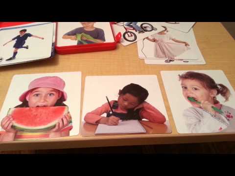 Lauri Language Cards: Action Verbs, Build Children Vocabulary