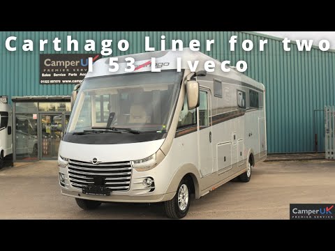 Carthago Liner for two I 53 L Iveco Motorhome For Sale at Camper UK