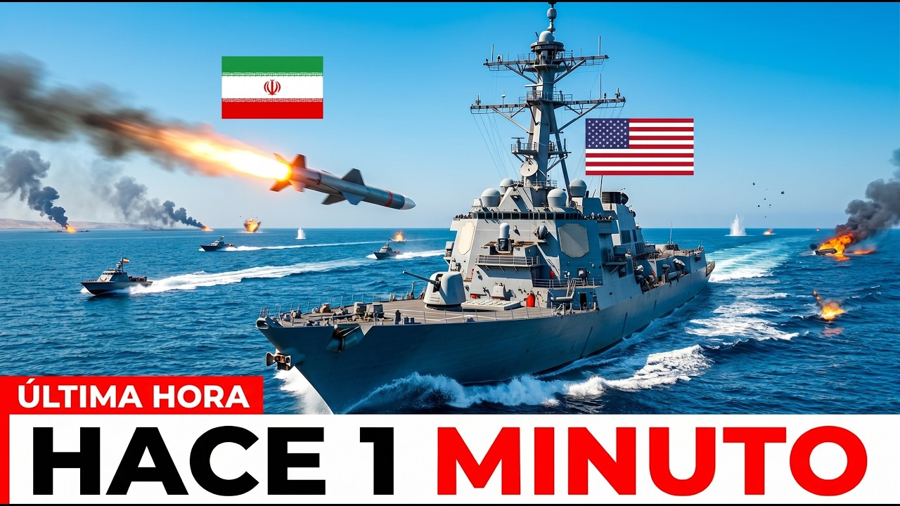 Irán cerró Ormuz, pero dos destructores de EE. UU. rompieron el bloqueo