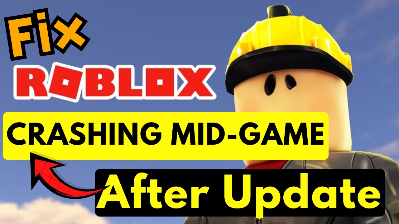 Roblox crashing without error or Warning after update