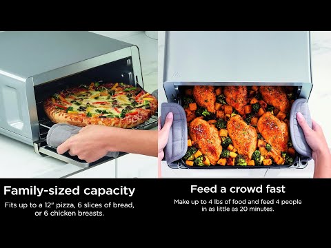 Ninja Flip Toaster Oven & Air Fryer Review: 8-in-1, Space-Saving Marvel!