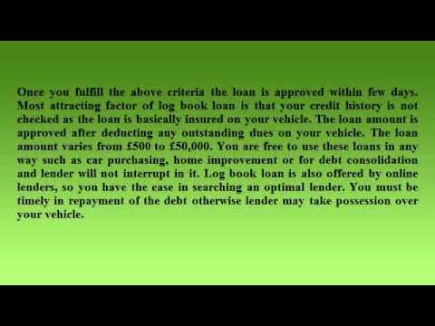 What Is A Log book Loan
