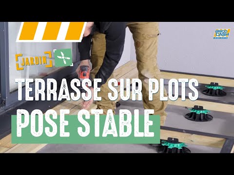 Terrasse en bois : Comment la poser pour un sol stable ? | Brico Cash