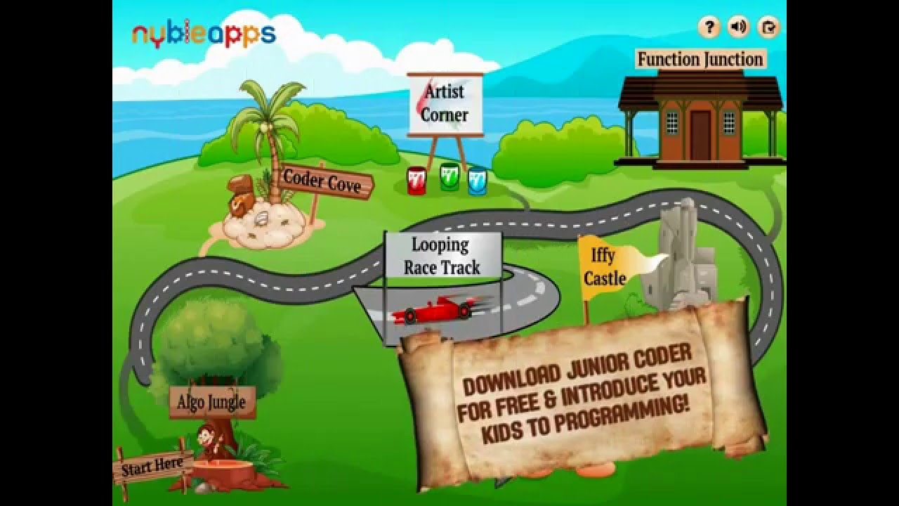 Junior Coder - Visual Programming for kids