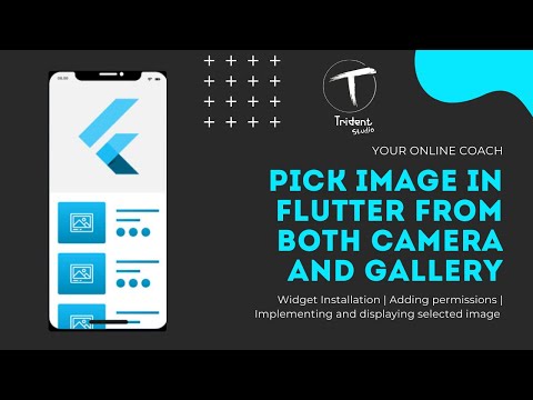 Pick image from camera & gallery in flutter | Image Picker | Upload image to Device / API in flutter
