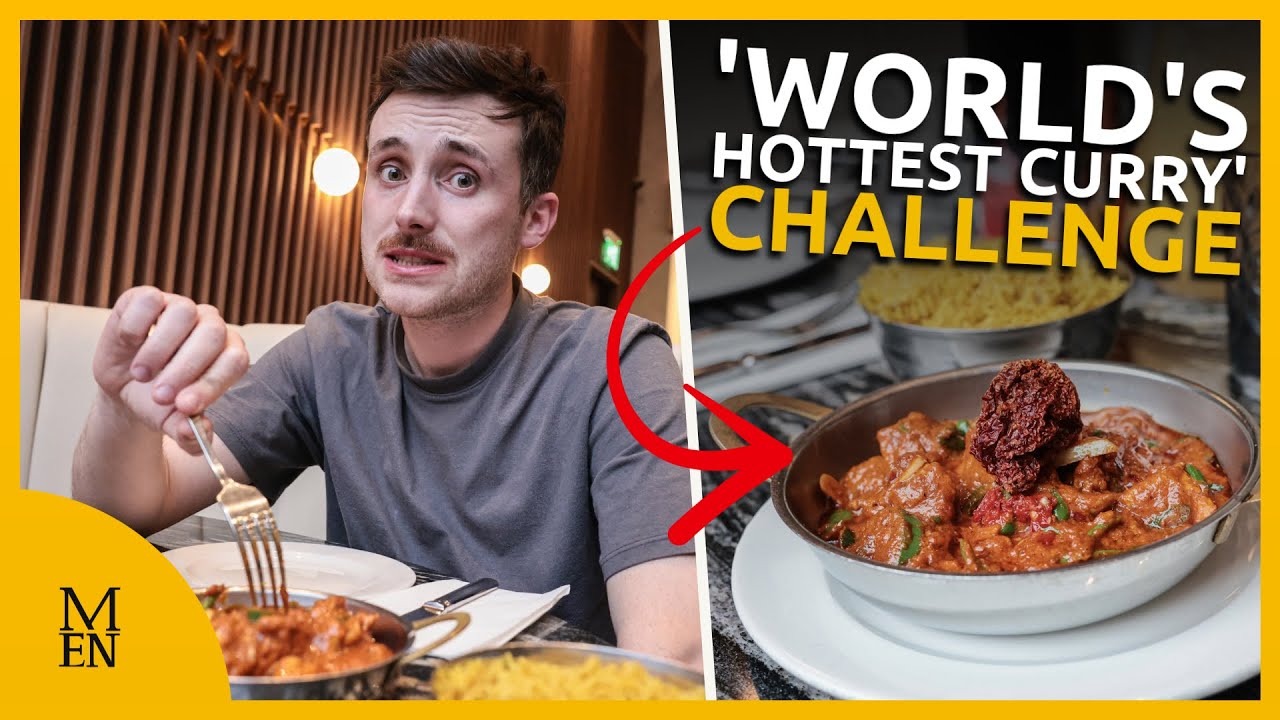 'I tried the 'world's hottest' curry eating challenge and it looked ...