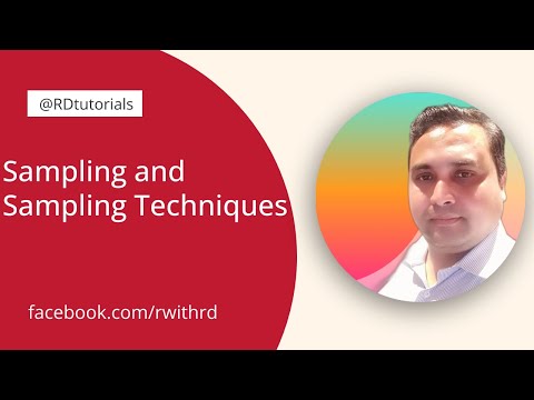 Sampling and Sampling Techniques