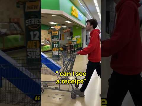 Receipt check prank
