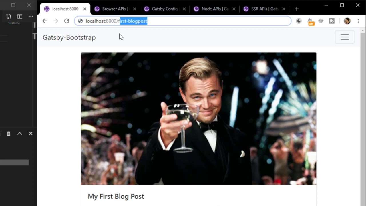 19 Creating Slugs For Our Posts #Gatsby #React #Javascript #PWA #wordpress #GraphQL #js