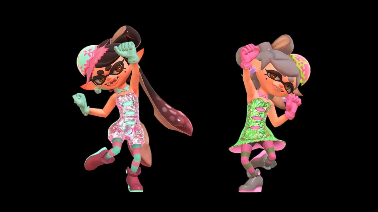 Squid Sisters SpringFest Performances [Black Background]