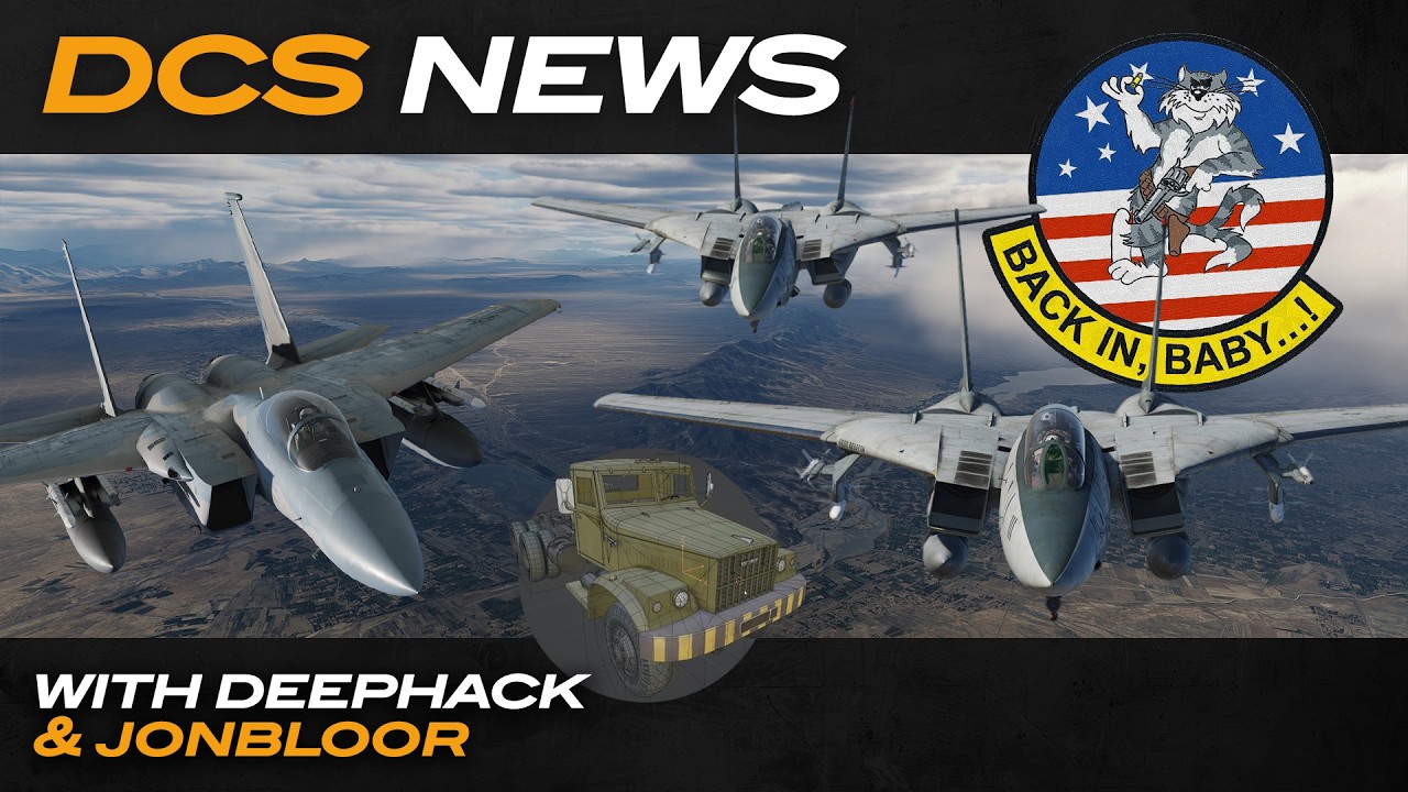 DCS News - 9th May 2026 | DCS F-15C dev update and Blender EDM exporter