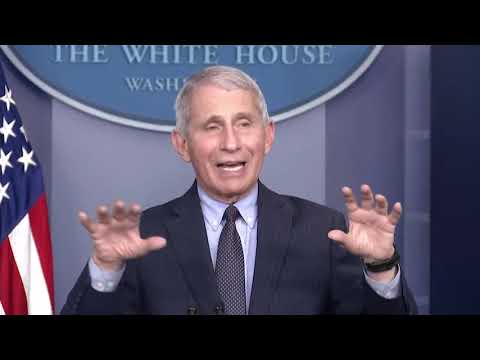 Dr. Fauci speaks at press briefing on Biden's 2nd day