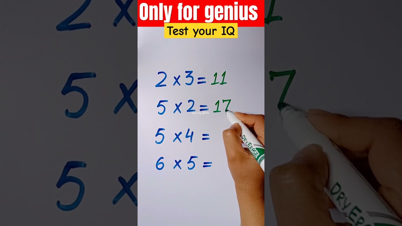 Only for Genius |Test Your IQ #brainly #shorts #mathschallenge #viral #olympiad #braingames #brainly