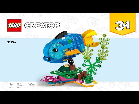 LEGO instructions - Creator - 31136 - Exotic Parrot (Book 2)