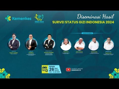 Diseminasi Hasil Survei Status Gizi Indonesia 2024