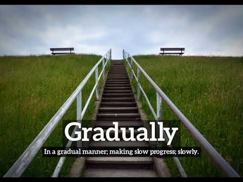 How Does Gradually Look? | What is Gradually? | How to Say Gradually in English?