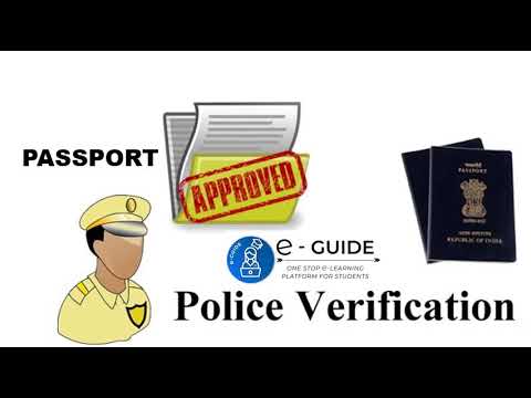 PASSPORT POLICE VERIFICATION | ENGLISH