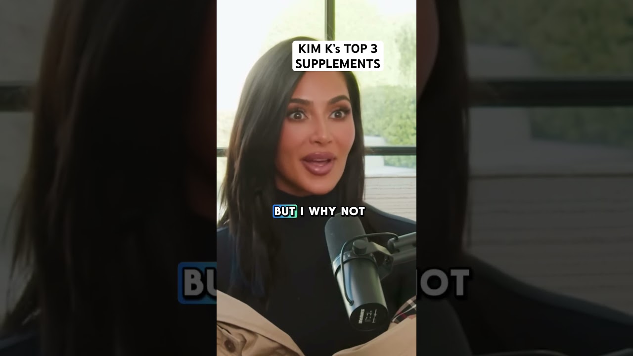 Kim Kardashian takes NMN #aging #lifespan #longevitytechnology