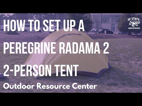 How to Set Up a Peregrin Radama 2 Tent